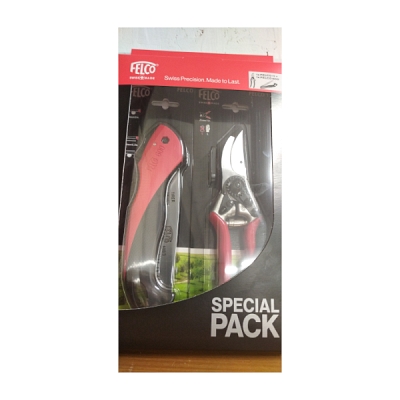 Cesoie manuali FELCO 11 + Seghetto FELCO 600 per potatura fiori e ...