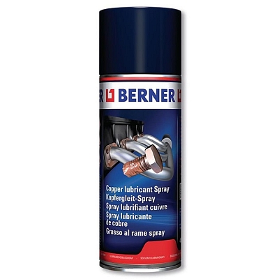 Bomboletta spray Berner grasso al rame da 400ml