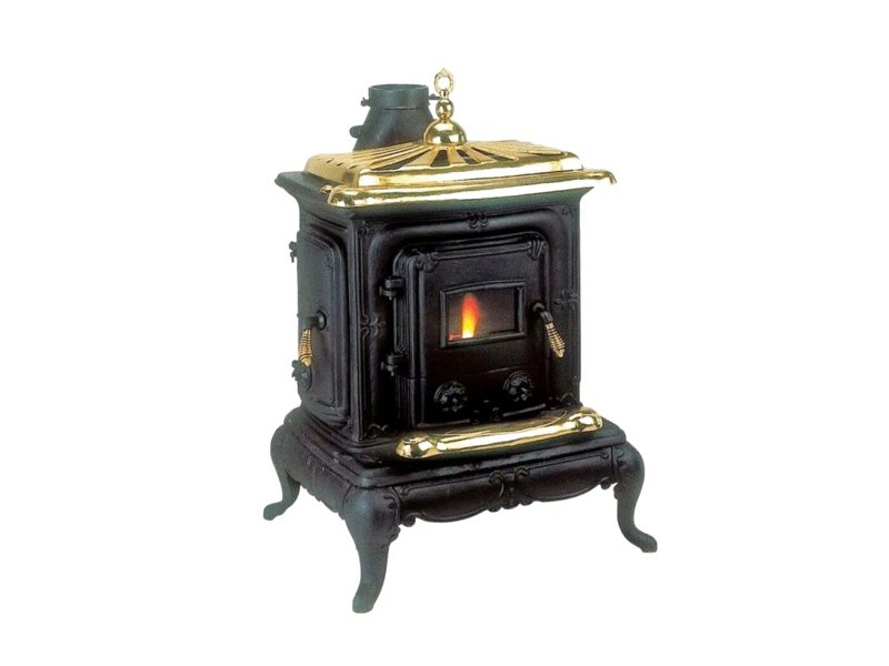 Stufa in ghisa a legna Parlor Big da 6kW di potenza termica