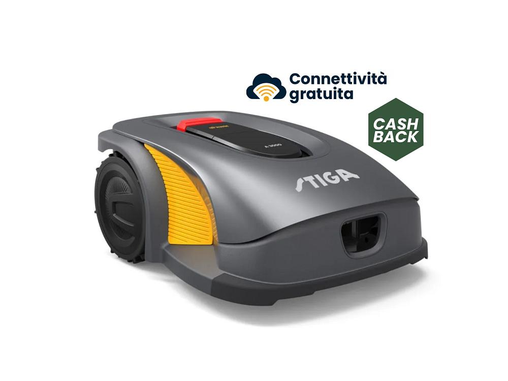 Robot tagliaerba autonomo stiga a 3000 senza cavo perimetrale area ...